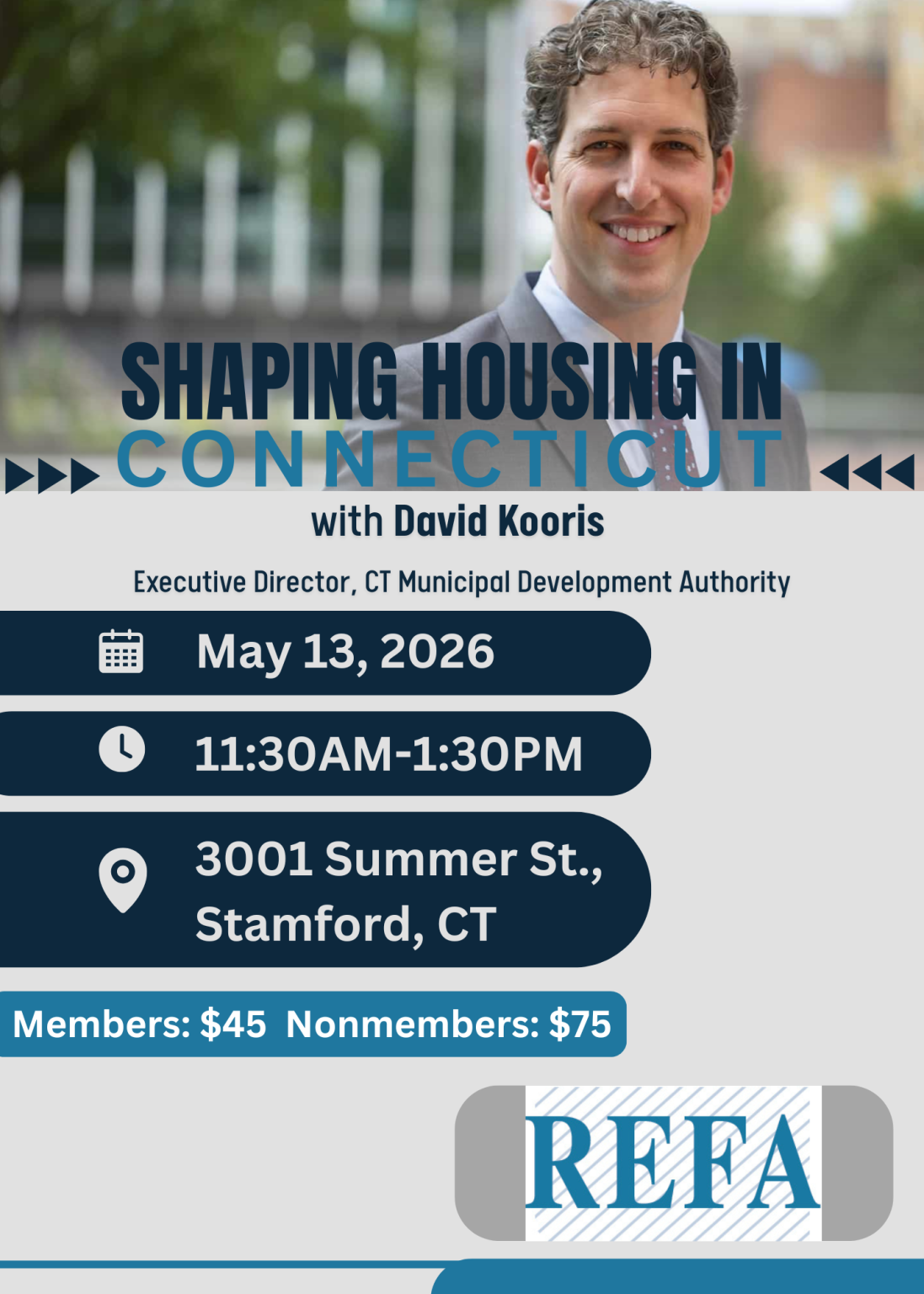 Fairfield/Westchester Chapter: Shaping Housing in CT with David Kooris ...